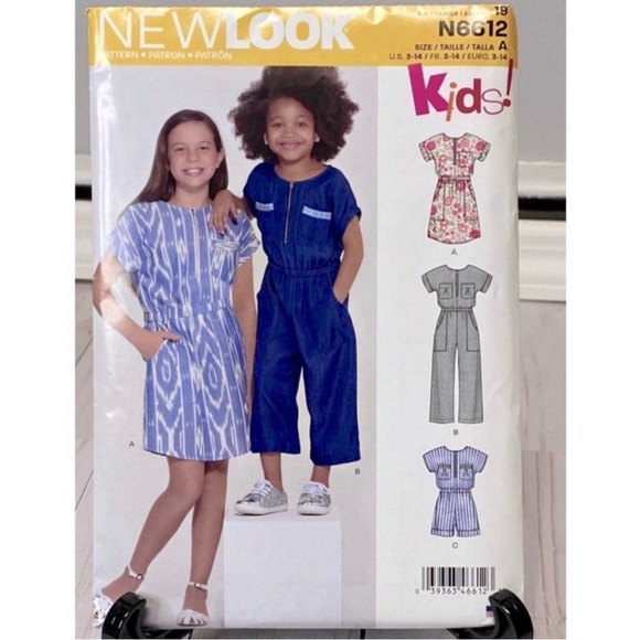 New Look | One Pieces | 5 For 25 New Look N662 Kids Sewing Pattern ...
